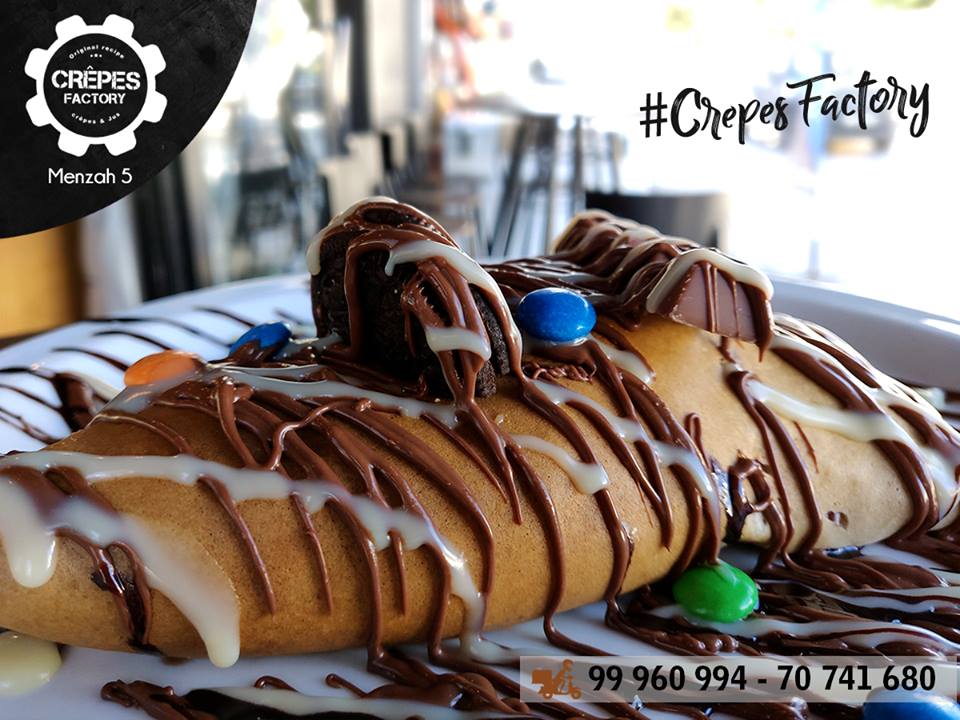 Crêpes Factory Menzeh 5 Bar à Crêpes EL Menzah, menu, prix et avis ...
