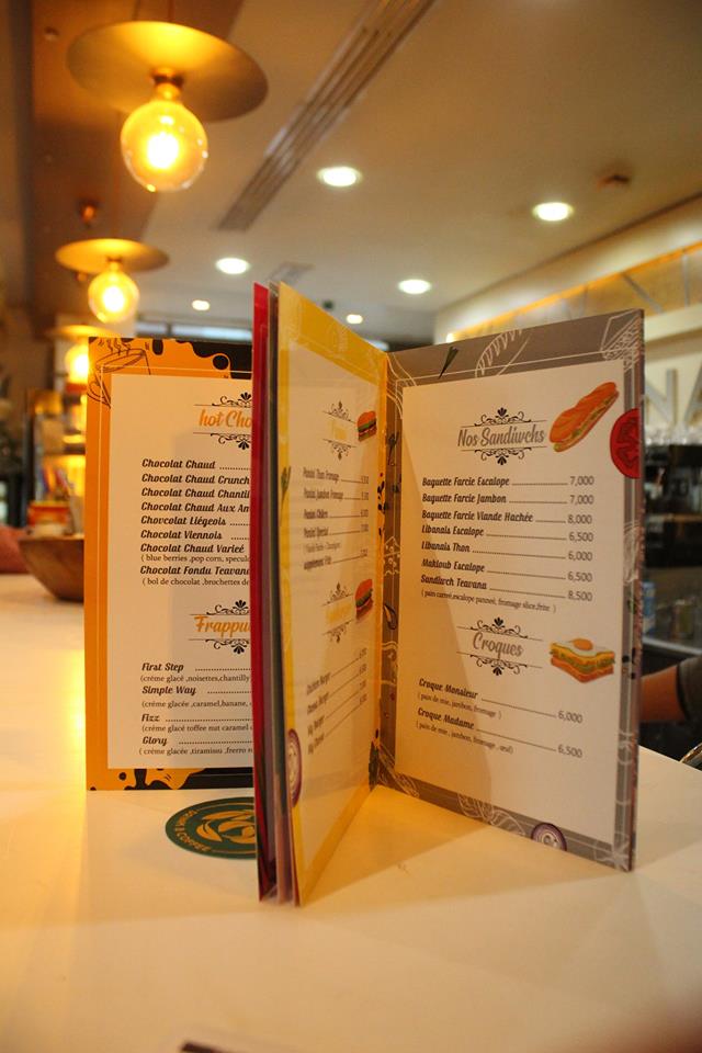 Salon de thé Teavana Restaurant Le Bardo, menu, prix et avis | Kharjet.tn